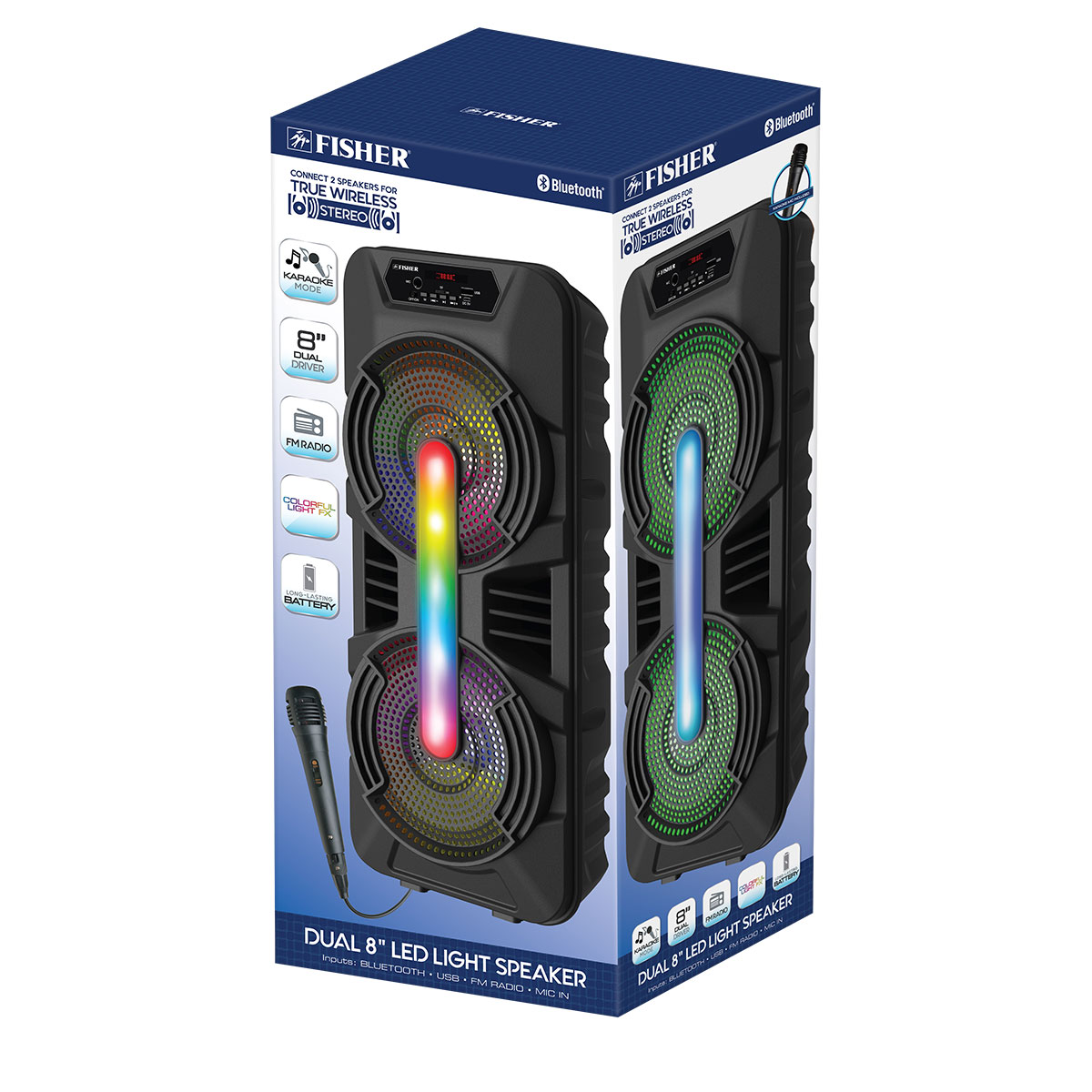 Fisher bluetooth speaker store